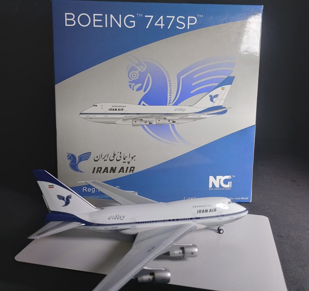 B747SP (Iran Air) – Miniaturas de avioes – aeromodelismo
